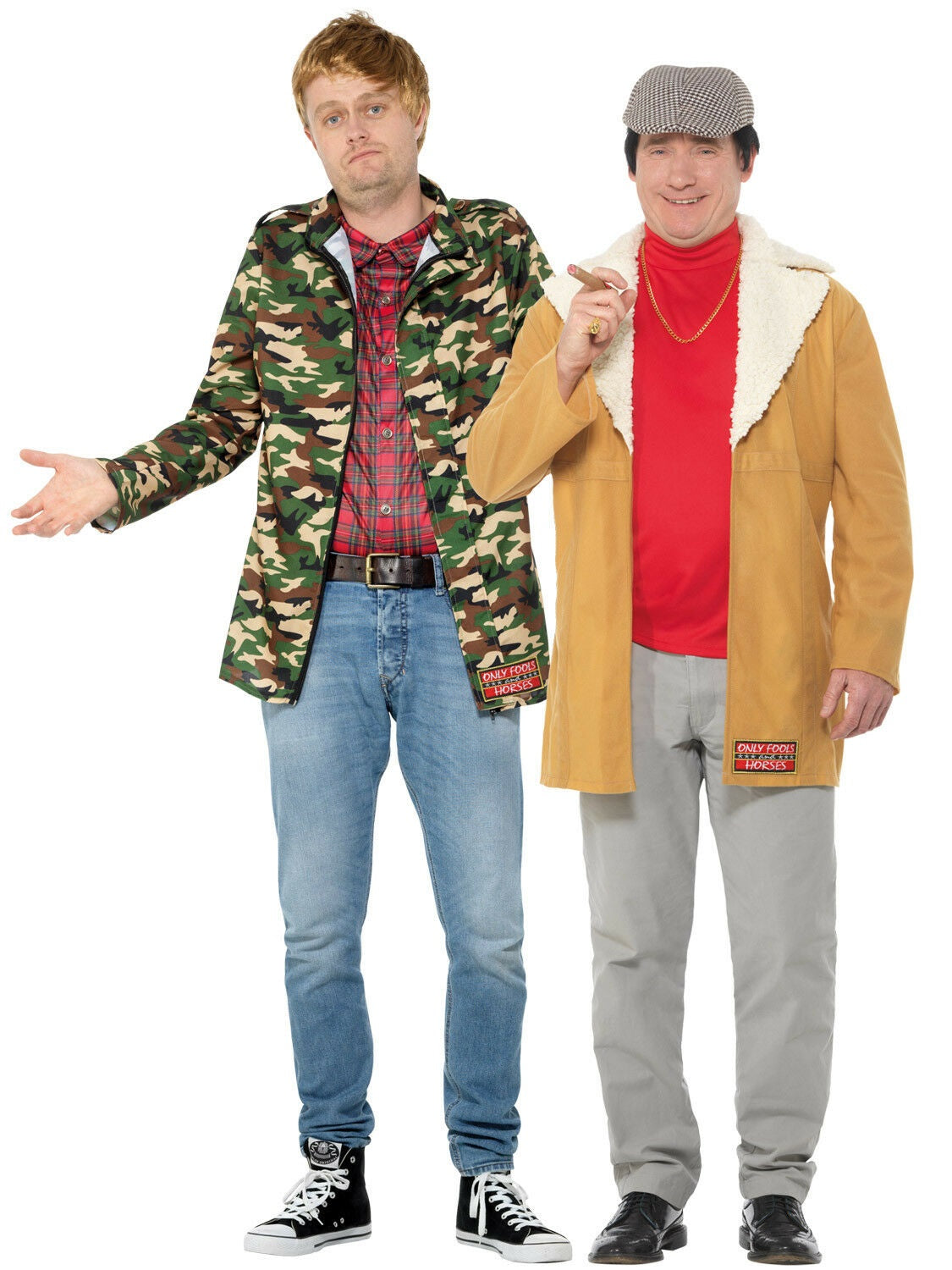 Only Fools & Horses Mens Costume 80s TV Del Boy Rodney Fancy Dress Sta ...