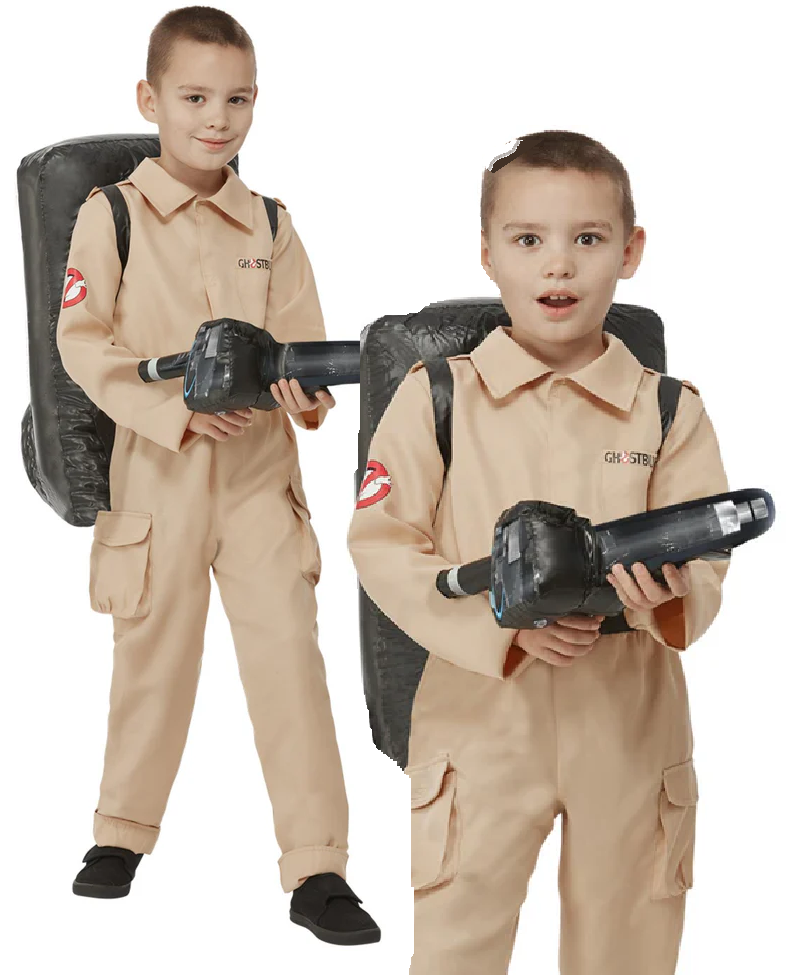 Ghostbusters Childs Costume Kids Licensed Ghostbuster Jumpsuit Fancy D ...