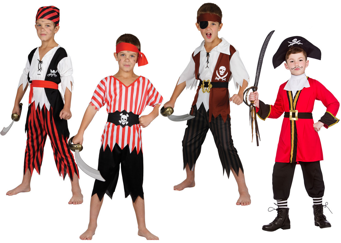 Boys Pirate Costumes – Kingdom Fancy Dress